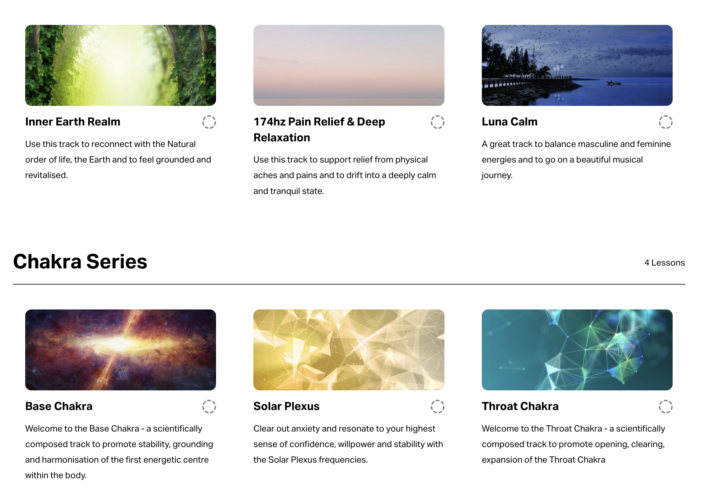 General 1 — Encoded Frequencies